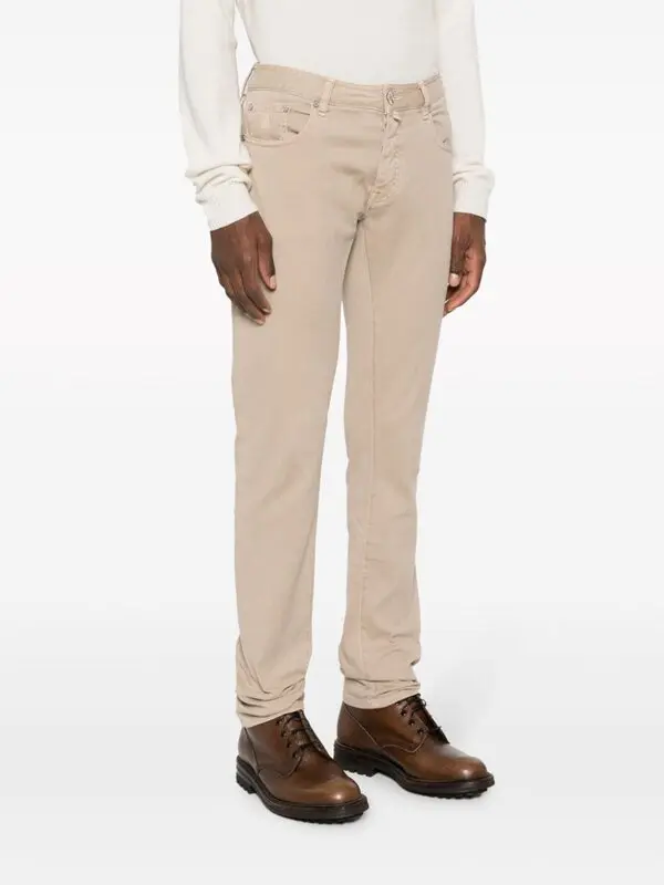 MOORER Straight-leg Jeans - Neutrals