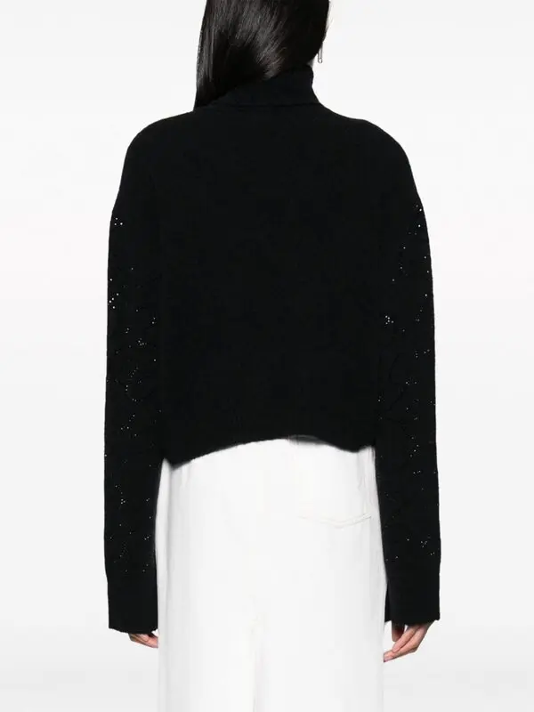 Blumarine Crystal-embellished Knitted Jumper