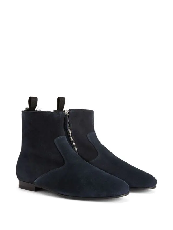 GIUSEPPE ZANOTTI Ron Ankle Boots - Blue