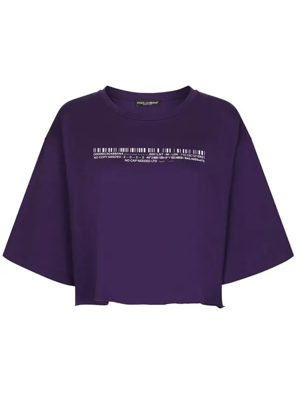 Dolce & Gabbana Text-print T-shirt