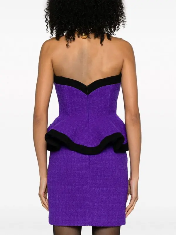 Moschino Button-detail Knitted Corset