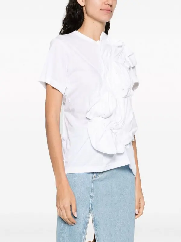 Comme Des Garçons Ruched T-shirt