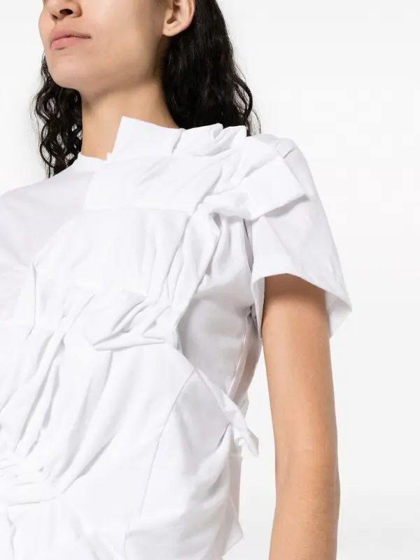 Comme Des Garçons Ruched T-shirt