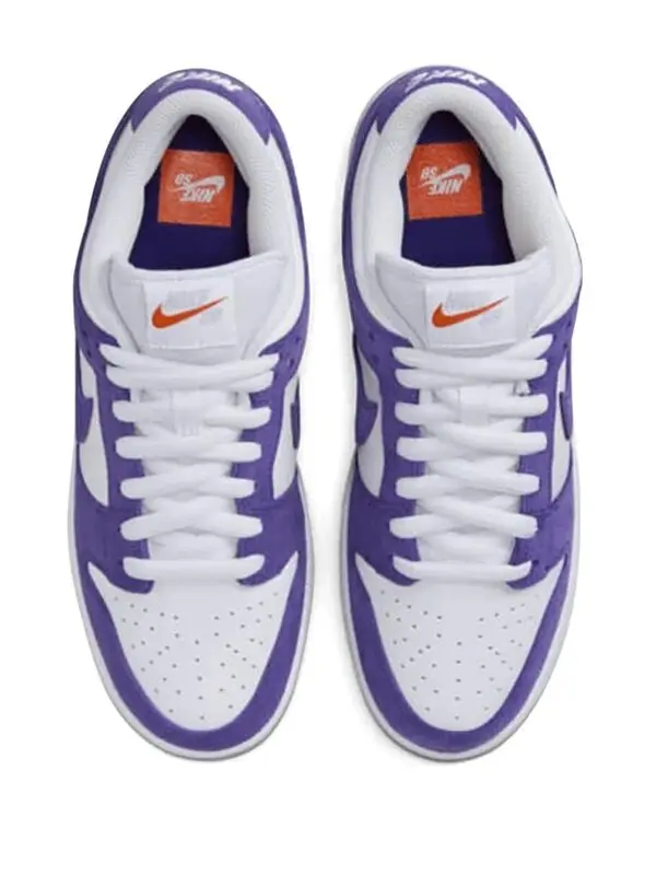 Nike Sb Dunk Low Pro Iso Court Sneakers - Purple