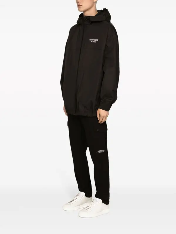 Dolce & Gabbana Hooded Logo Jacket