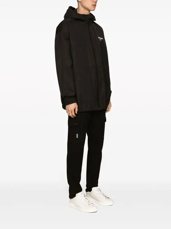 Dolce & Gabbana Hooded Logo Jacket
