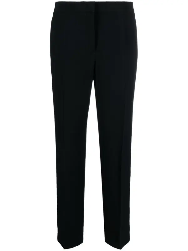 JIL SANDER Tailored Cropped Trousers - Black