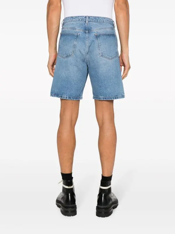 Moschino Teddy Bear-motif Denim Shorts