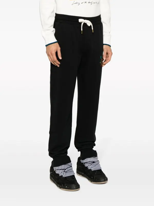 Casablanca Rainbow Crayon Temple-embroidery Track Pants