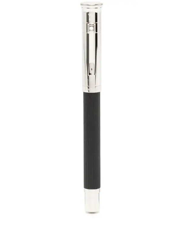 GRAF LANTZ Wood-detailing Rollerball Pen - Black