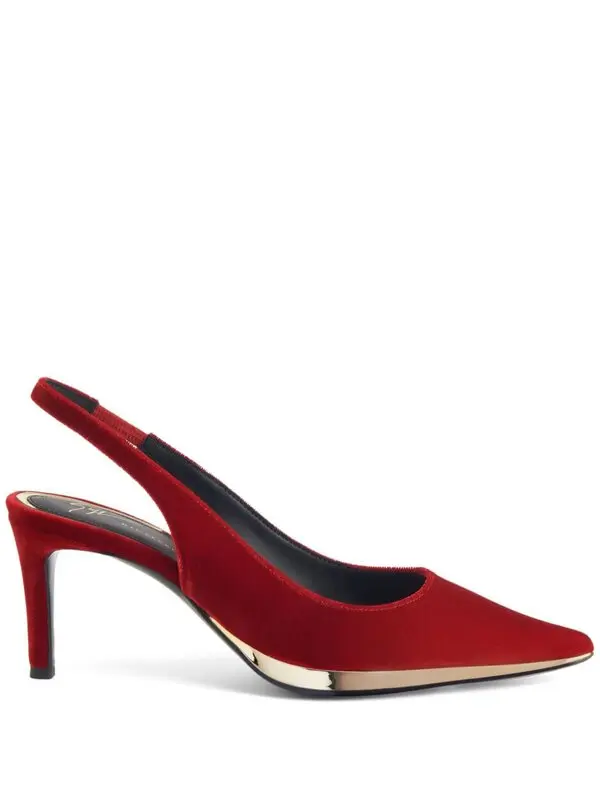 GIUSEPPE ZANOTTI 70mm Virgyn Slingback Pumps