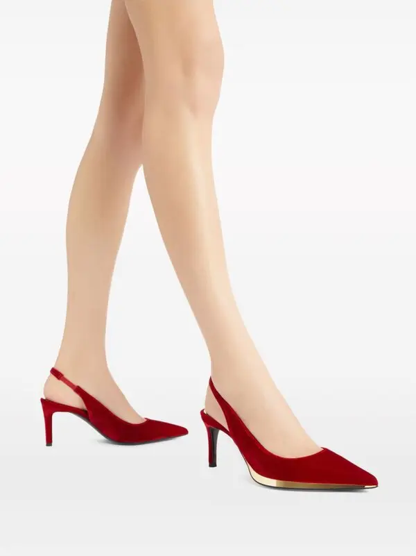 GIUSEPPE ZANOTTI 70mm Virgyn Slingback Pumps