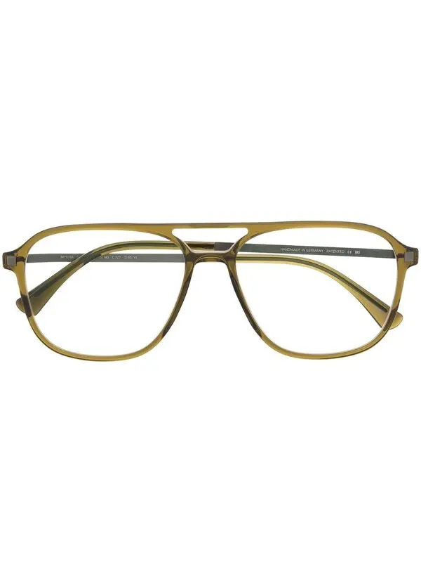 Mykita Gylfi Pilot-frame Glasses - Grey
