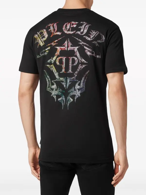 Philipp Plein Logo-patch Cotton T-shirt