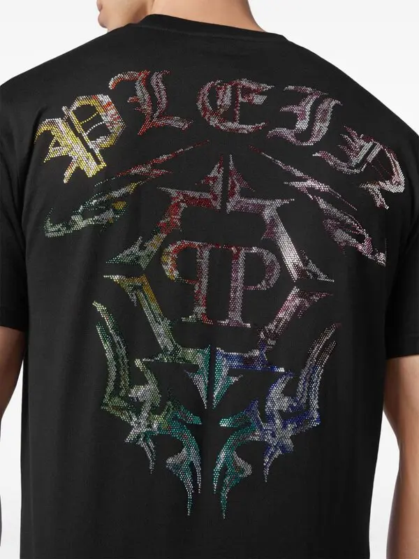 Philipp Plein Logo-patch Cotton T-shirt