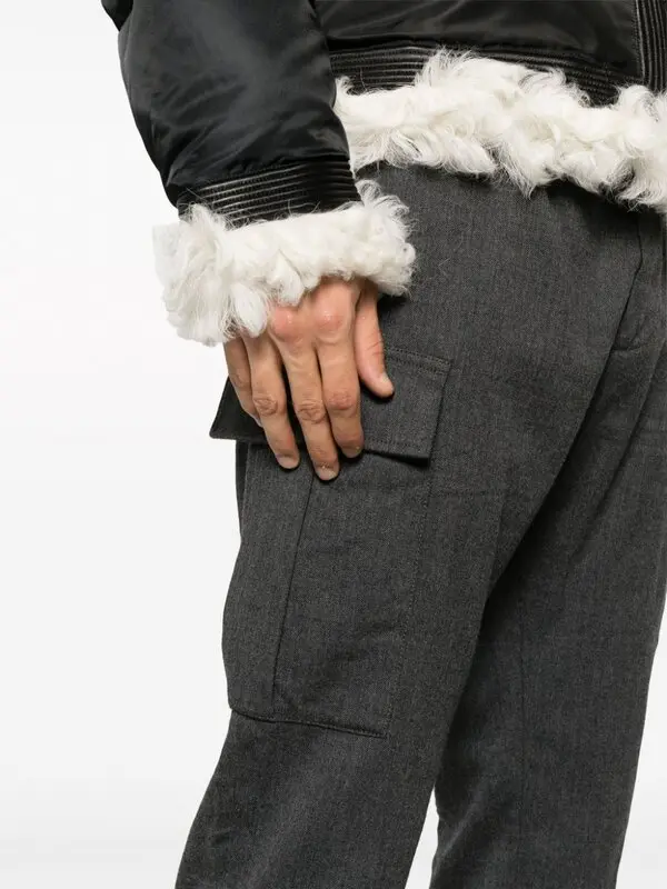 Dsquared2 Mid-rise Tapered-leg Trousers - Grey