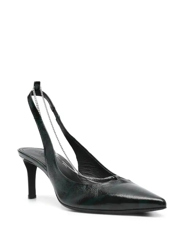 Zadig&Voltaire First Night Court 68mm Leather Pumps