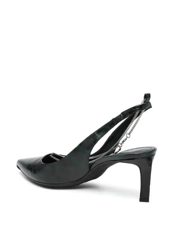 Zadig&Voltaire First Night Court 68mm Leather Pumps