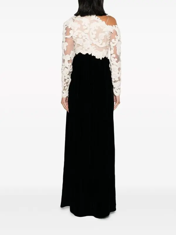 Zimmermann Embroidered Velvet Gown
