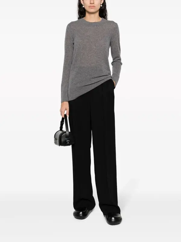 Malo Mélange Effect Crew-neck Jumper