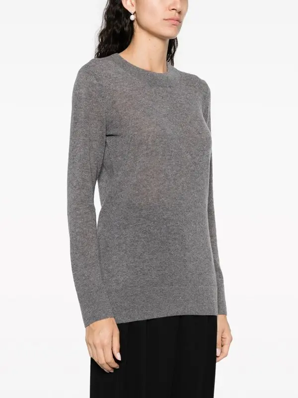 Malo Mélange Effect Crew-neck Jumper