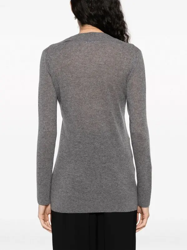 Malo Mélange Effect Crew-neck Jumper