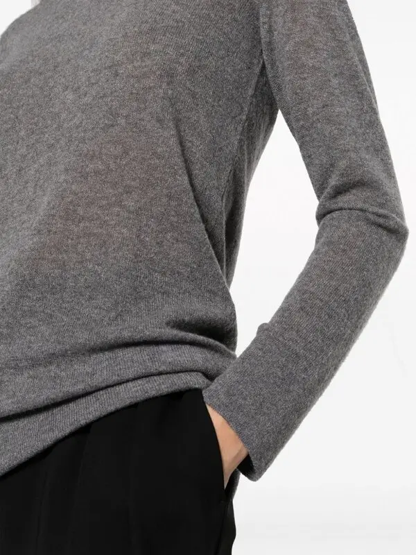 Malo Mélange Effect Crew-neck Jumper