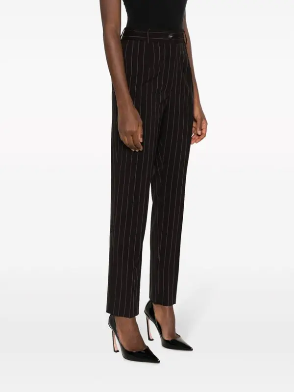 Dolce & Gabbana Stripe-pattern Tapered Trousers