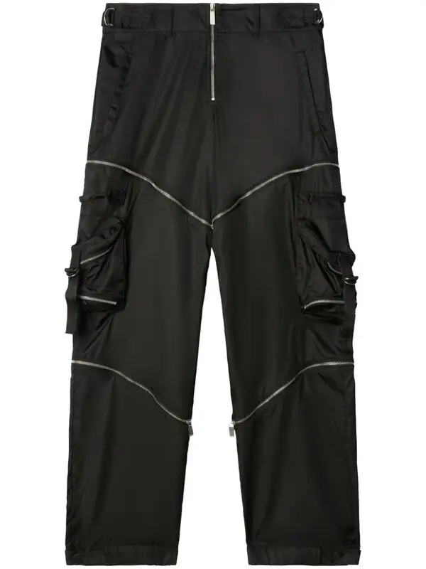 Off-White Zip Cargo Pants - Black