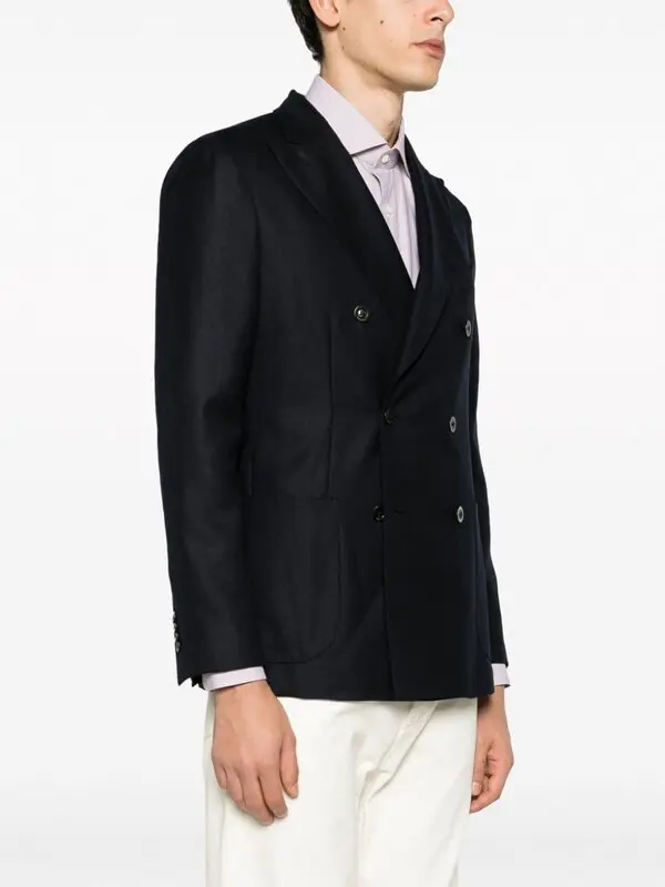 Boglioli Peak-lapels Double-breasted Blazer