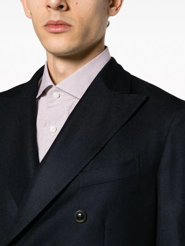Boglioli Peak-lapels Double-breasted Blazer