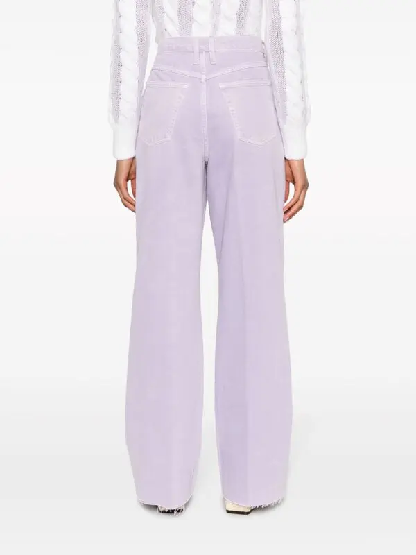 FRAME High-rise Wide-leg Jeans
