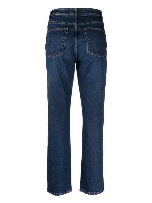 3x1 Claudia Mid-rise Straight-leg Jeans