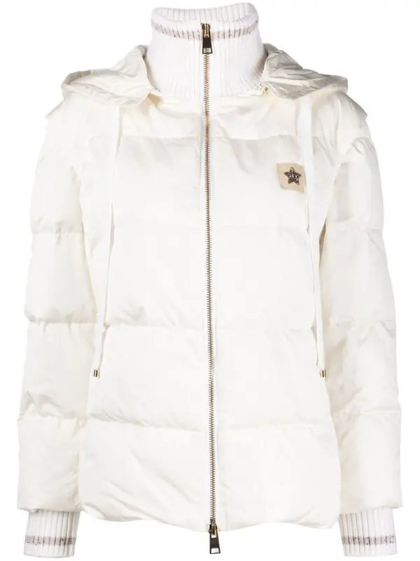 Lorena Antoniazzi Logo-patch Padded Jacket