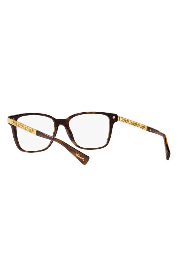 Versace 55mm Pillow Optical Glasses - Havana
