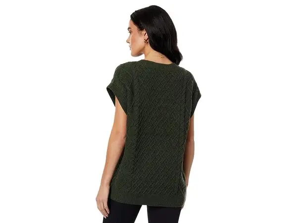Madewell Cable-knit V-neck Sweater Vest
