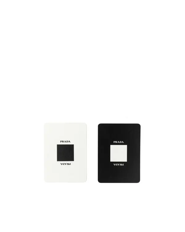 Prada Saffiano Case With Playing Cards