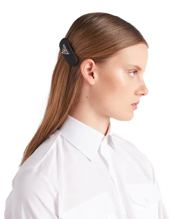 Prada Re-nylon Hair Clip