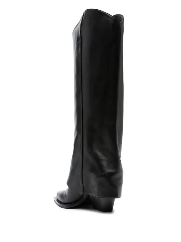 LE SILLA Jewel 110mm Leather Boots