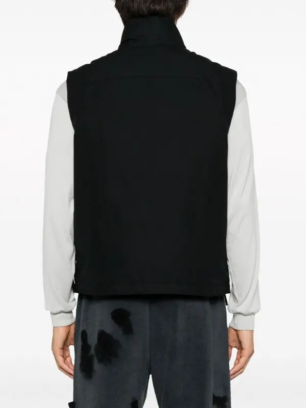 Stone Island Ghost Compass-badge Cotton Gilet