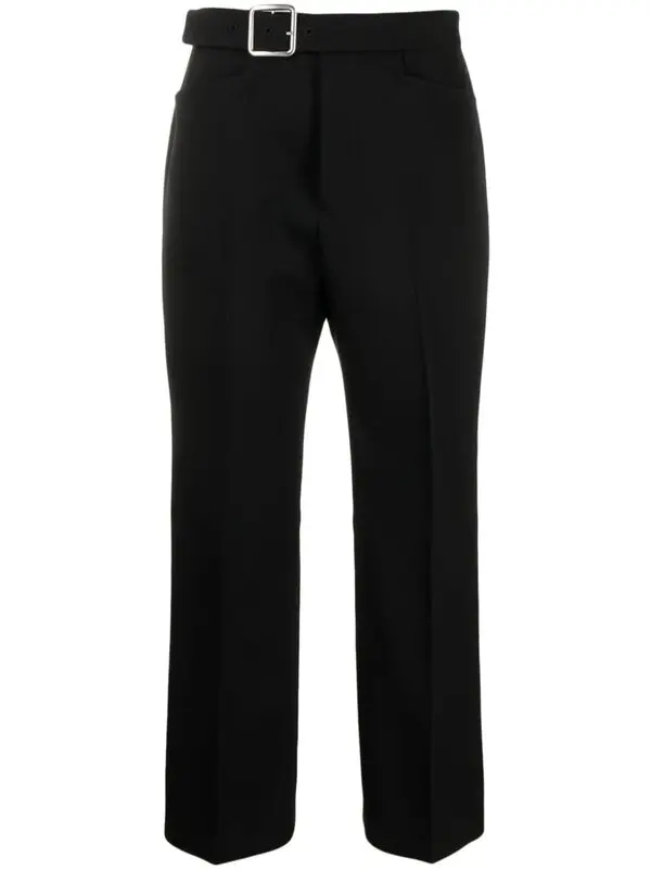 JIL SANDER Buckled Pleated Trousers