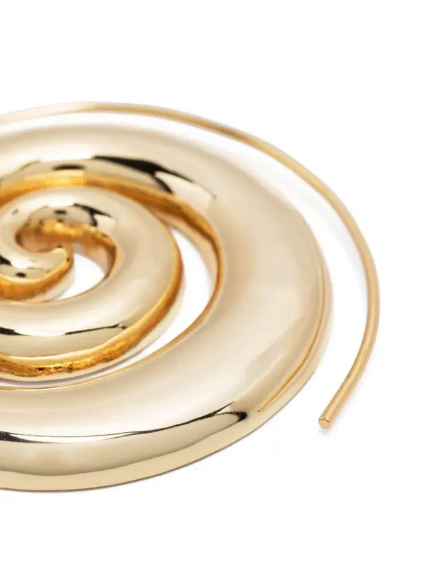 Cult Gaia Cassia Spiral Hoop Earrings