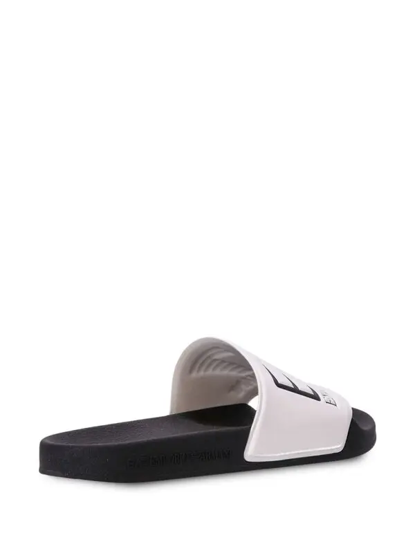 EA7 Logo Embossed Slides