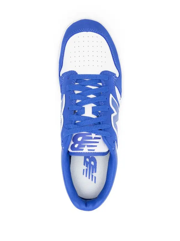 NEW BALANCE 480 Leather Low-top Sneakers - Blue