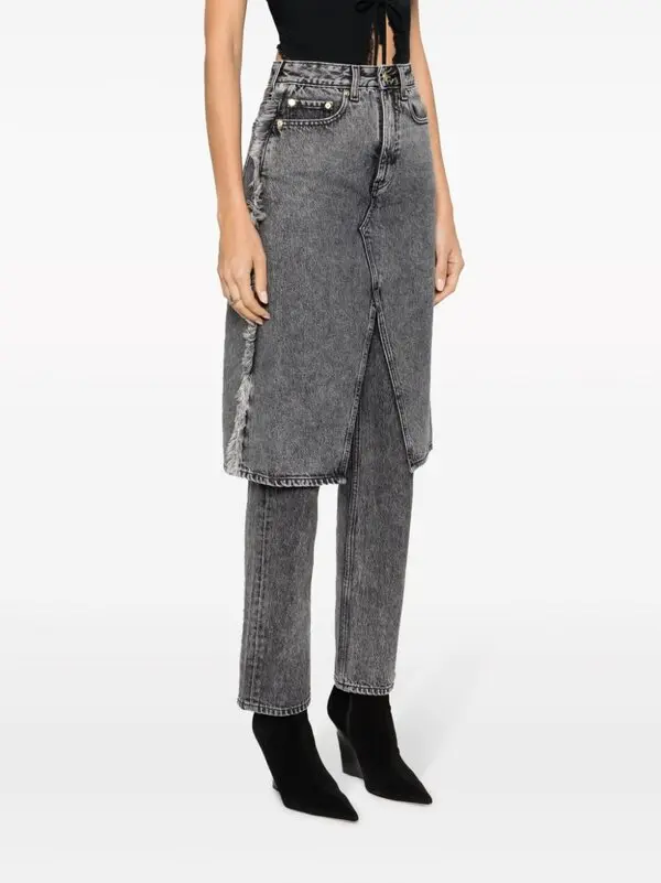 GANNI Denim Skirt Jeans
