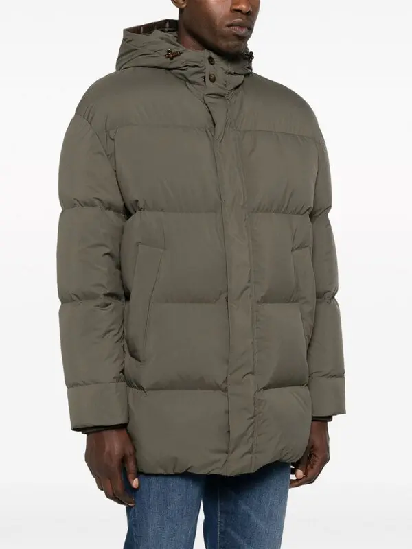 Canali Hooded Padded Jacket