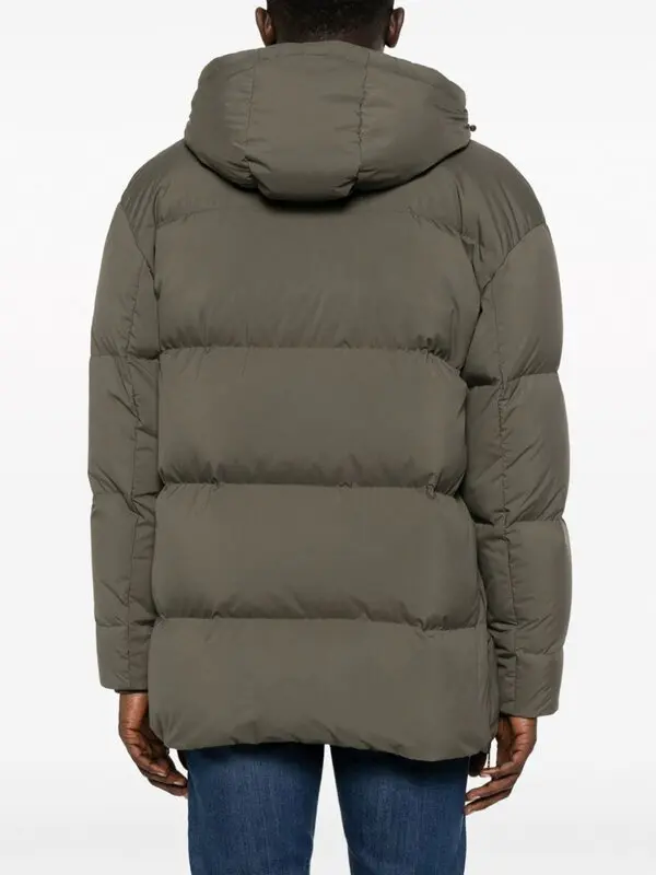 Canali Hooded Padded Jacket
