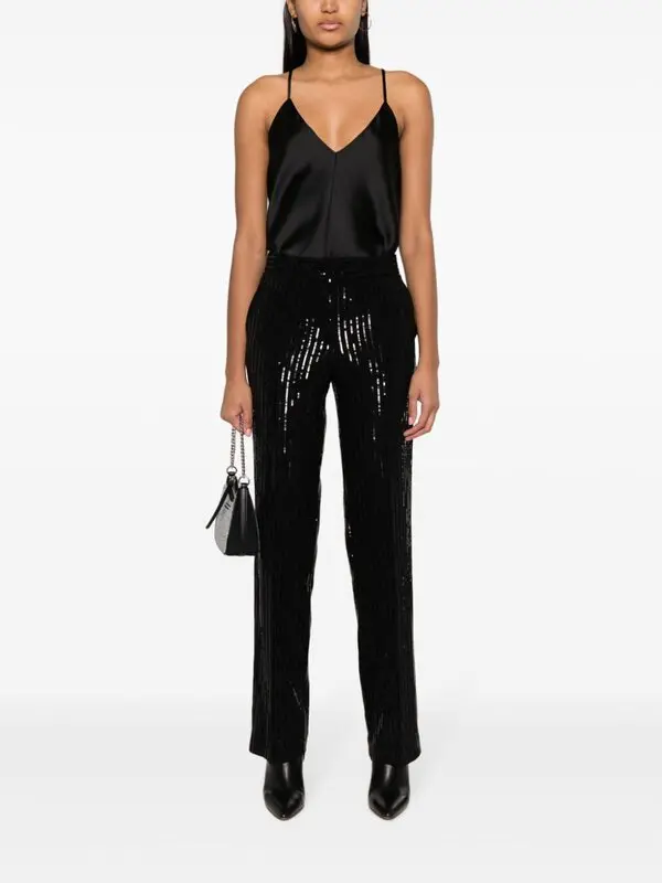 Michael Kors High-waisted Sequin Trousers