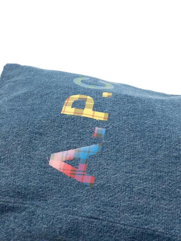 A.p.c. Logo-print Denim Tote Bag