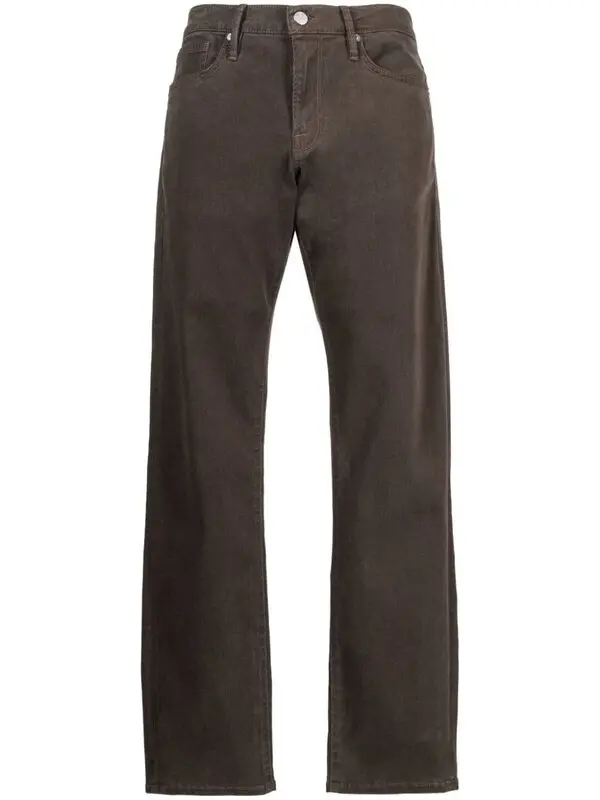 FRAME Mid-rise Straight-leg Jeans